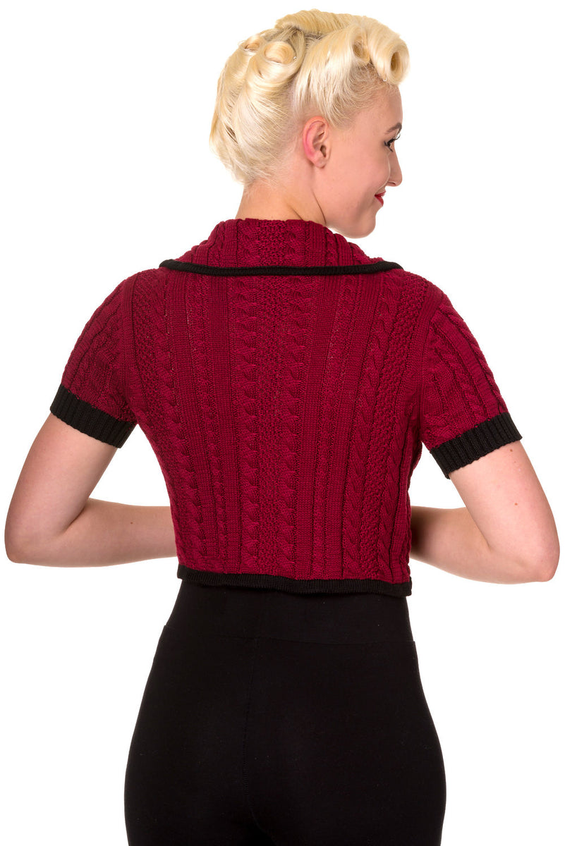 ANNABELLE BOLERO CABLE KNIT – Wearberry